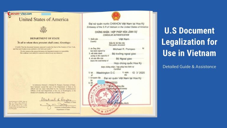 Legalization of US documents for Vietnam – Detailed guide & Service 2025