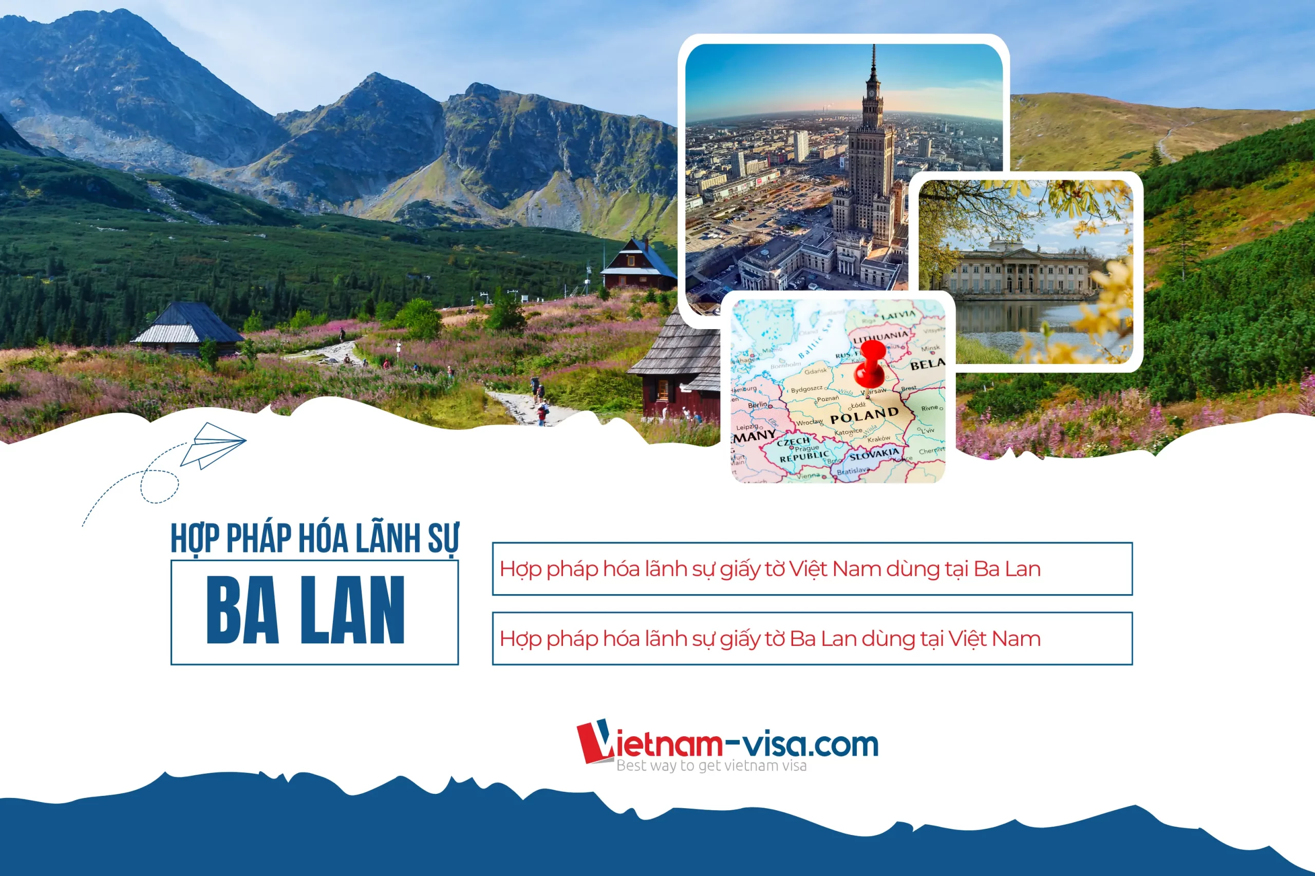 Hợp pháp hóa lãnh sự Ba Lan (Poland): Thủ tục và Quy trình mới nhất
