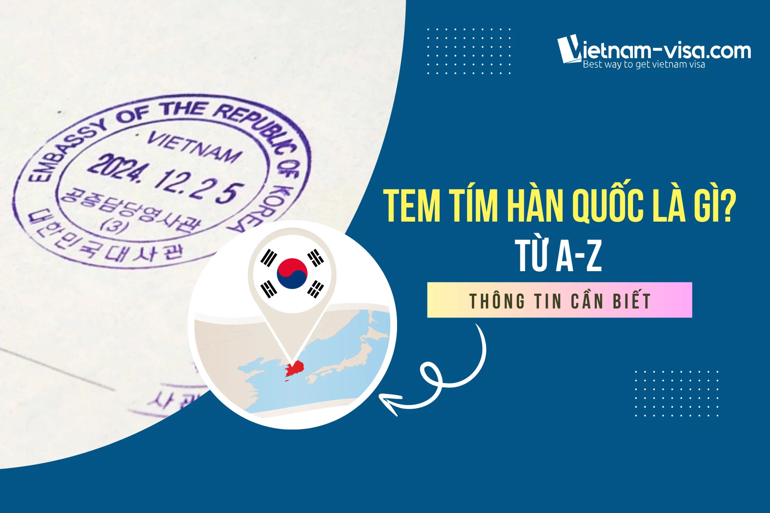 Tem tím Hàn Quốc là gì? Từ A-Z thông tin cần biết về tem tím Hàn Quốc 2026
