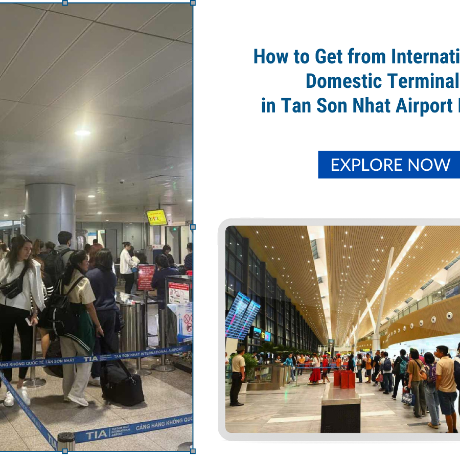 How to Get from International to Domestic Terminal in Tan Son Nhat ...